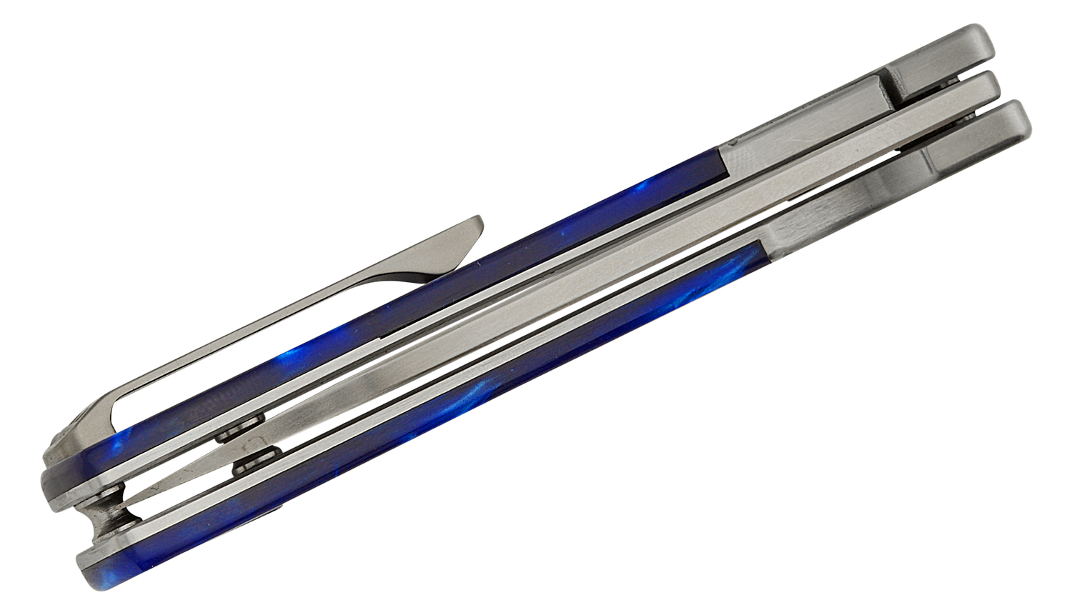 Finch Knife Company PIPELINE Deep Ocean Flipper Knife 3" 154CM Satin ...