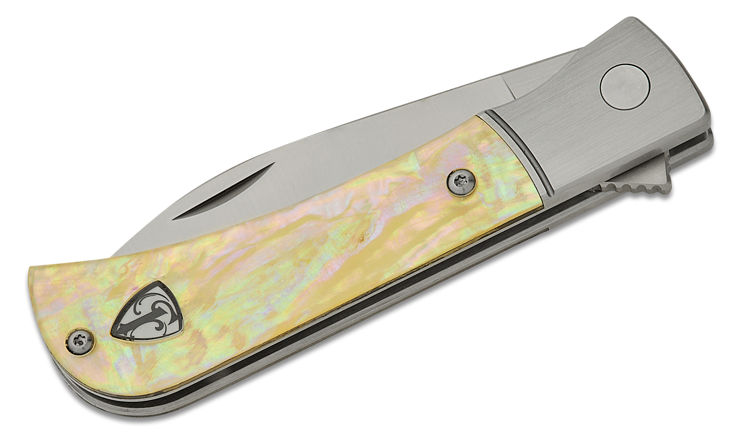 Finch Knife Company PIPELINE MOP Flipper Knife 3" 154CM Satin Drop ...