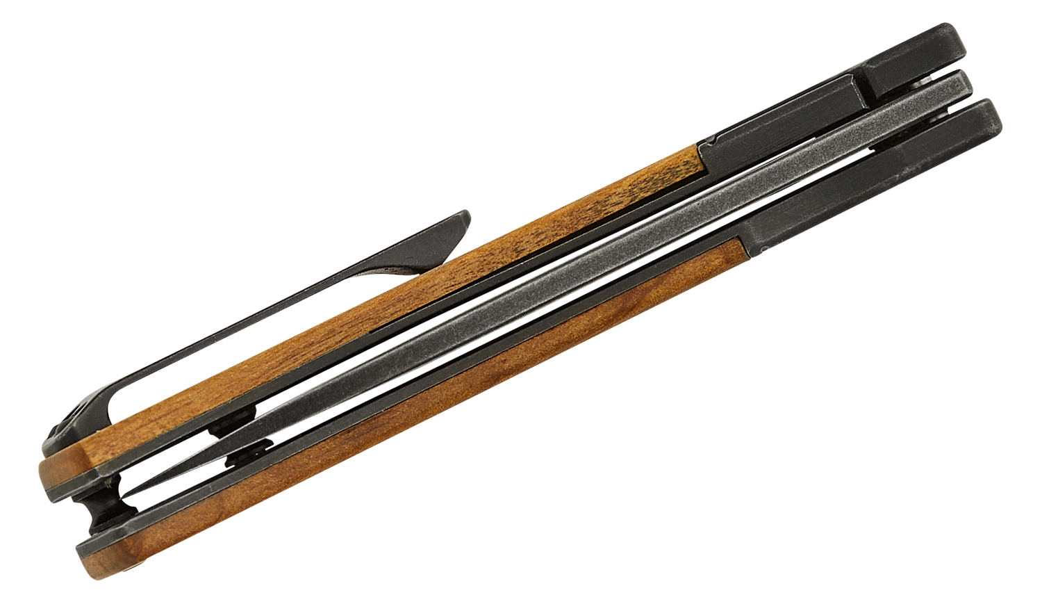 Finch Knife Company PIPELINE Olive Flipper Knife 3" 154CM Black ...