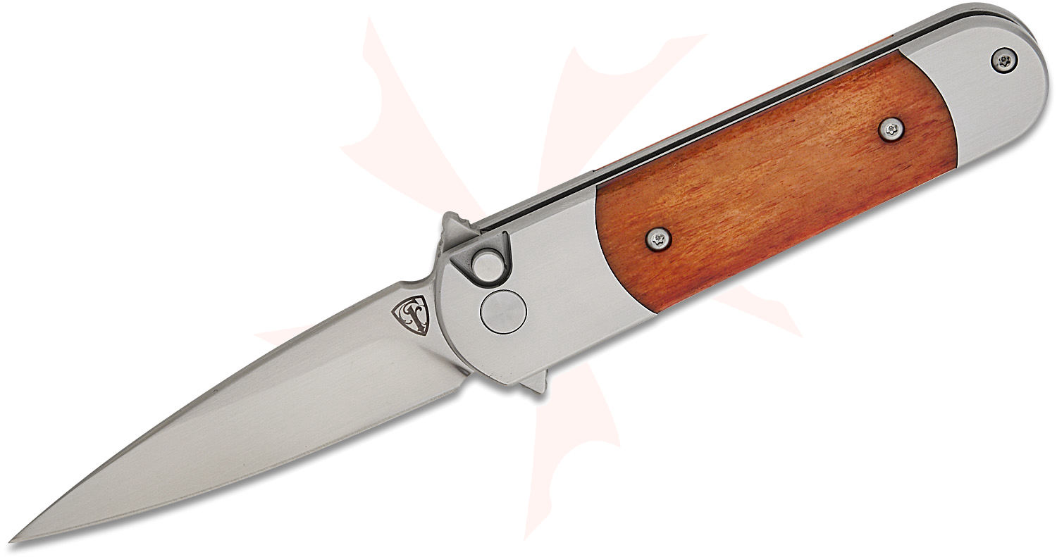 Finch Knife Company ROADRUNNER Gen 2 Button Lock Flipper Knife 3" 154CM ...