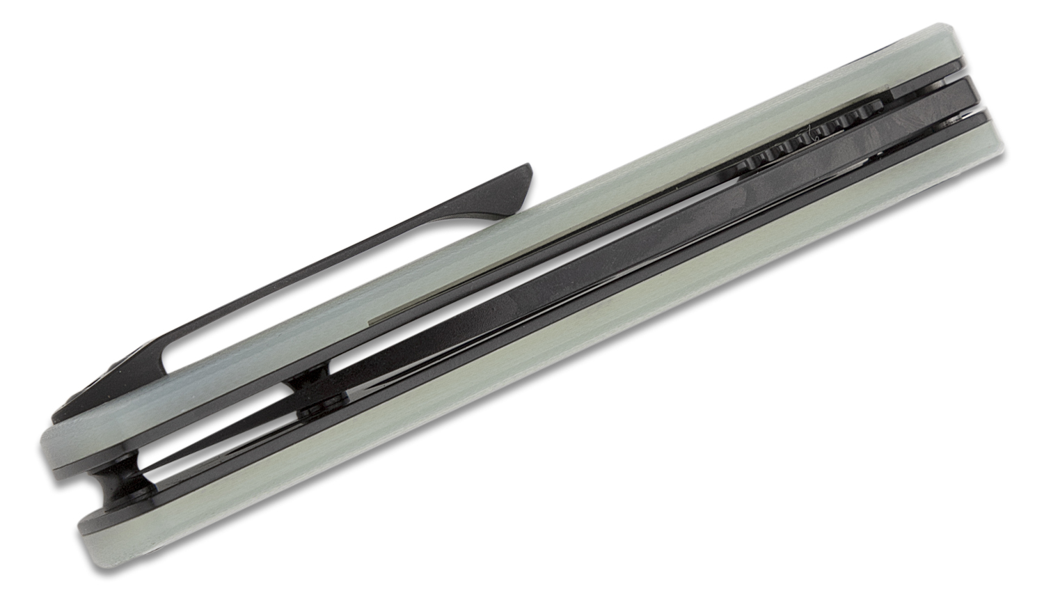 Finch Knife Company SHIV Liner Lock Flipper Knife 2.8" 14C28N Black ...