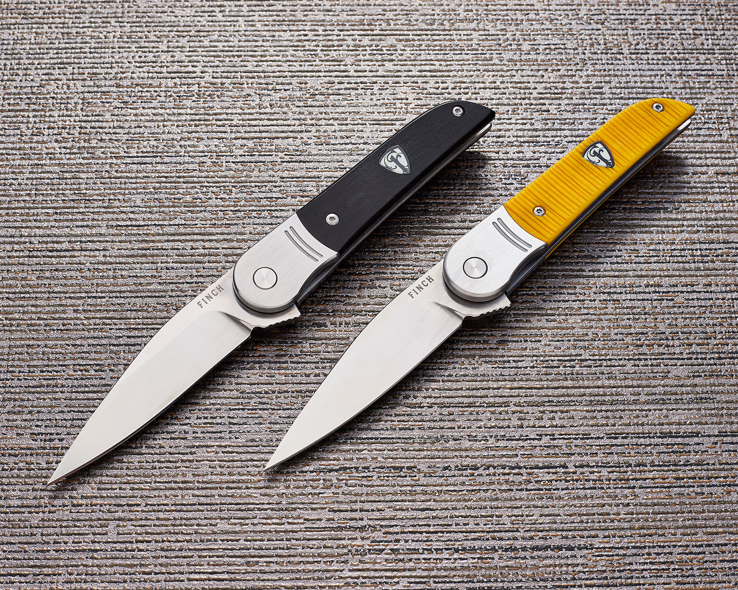 Finch Knife Company STINGER Flipper Knife 3.125" 154CM Satin Drop Point ...