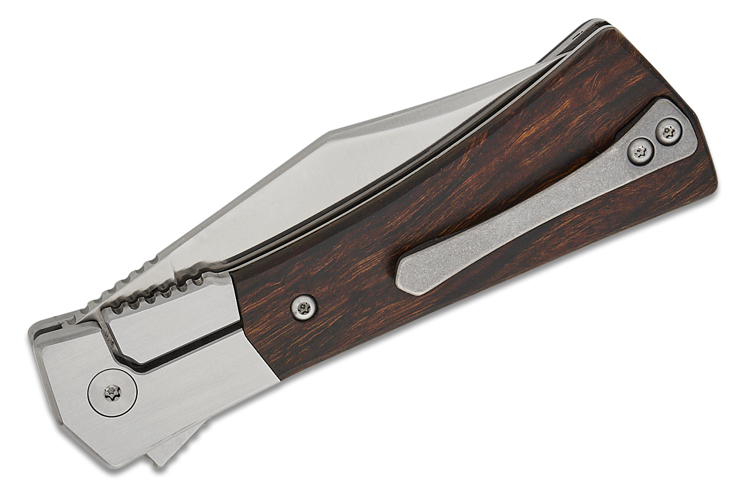 Finch Knife Company UNDERTAKER Bolster Lock Flipper Knife 3" CPM-S35VN ...