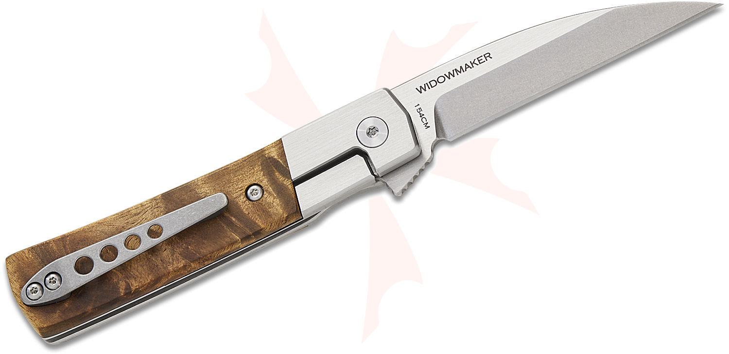 Finch Knife Company Widowmaker Flipper Knife 2.9" 154CM Two-Tone ...