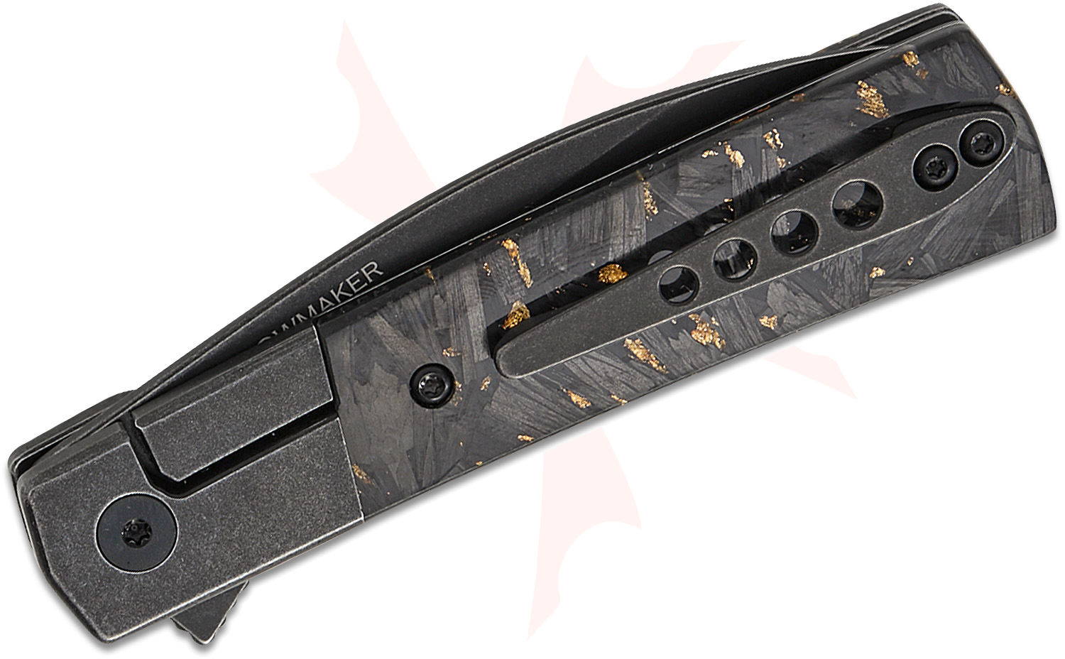 Finch Knife Company Widowmaker Flipper Knife 2.9" 154CM Black ...