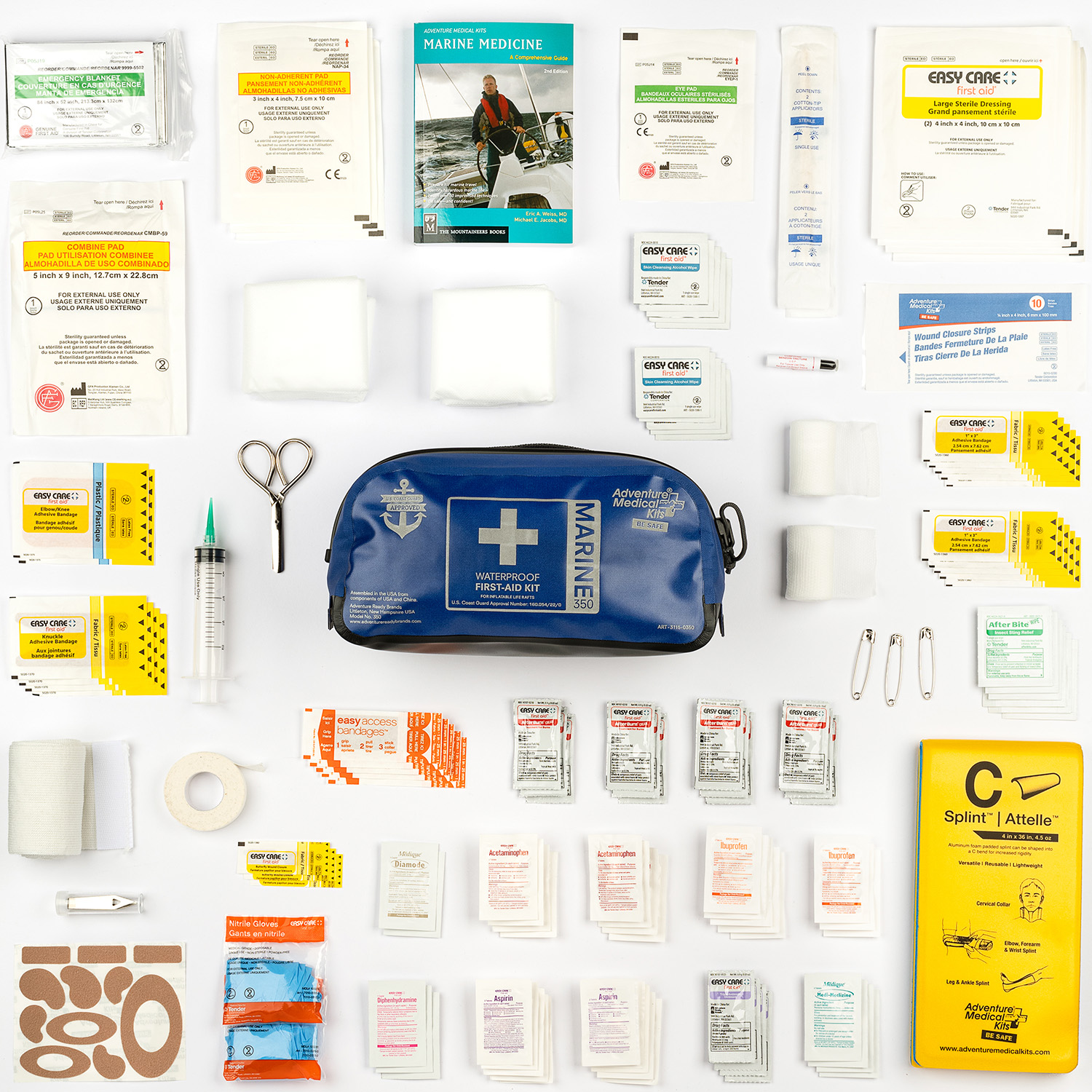 Adventure Medical Kits Marine 350 Medical Kit - KnifeCenter - 0115-0350