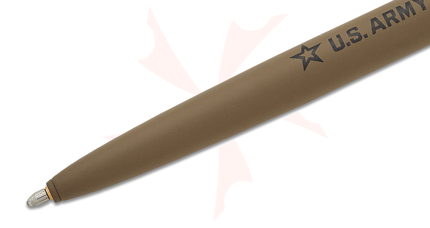Fisher Space Pen FDE Cerakote Retractable Cap-O-Matic Pen, U.S. Army ...