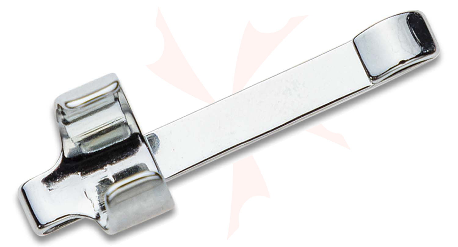 Fisher Chrome Clip for #400 Series Bullet Space Pen - KnifeCenter - CHCL