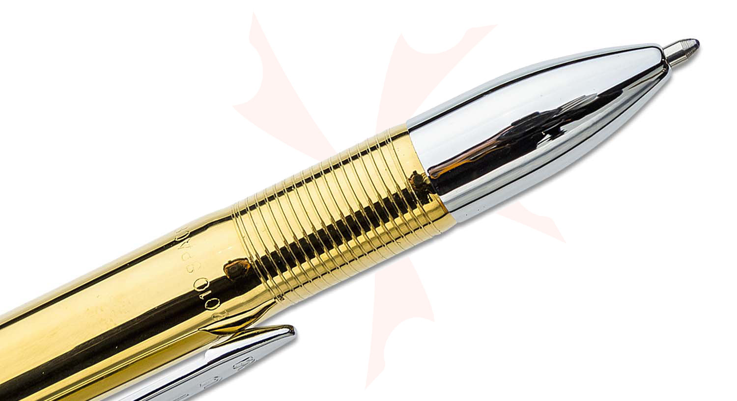 Fisher INFINIUM Space Pen, Gold Titanium Nitride and Chrome, Blue Ink ...
