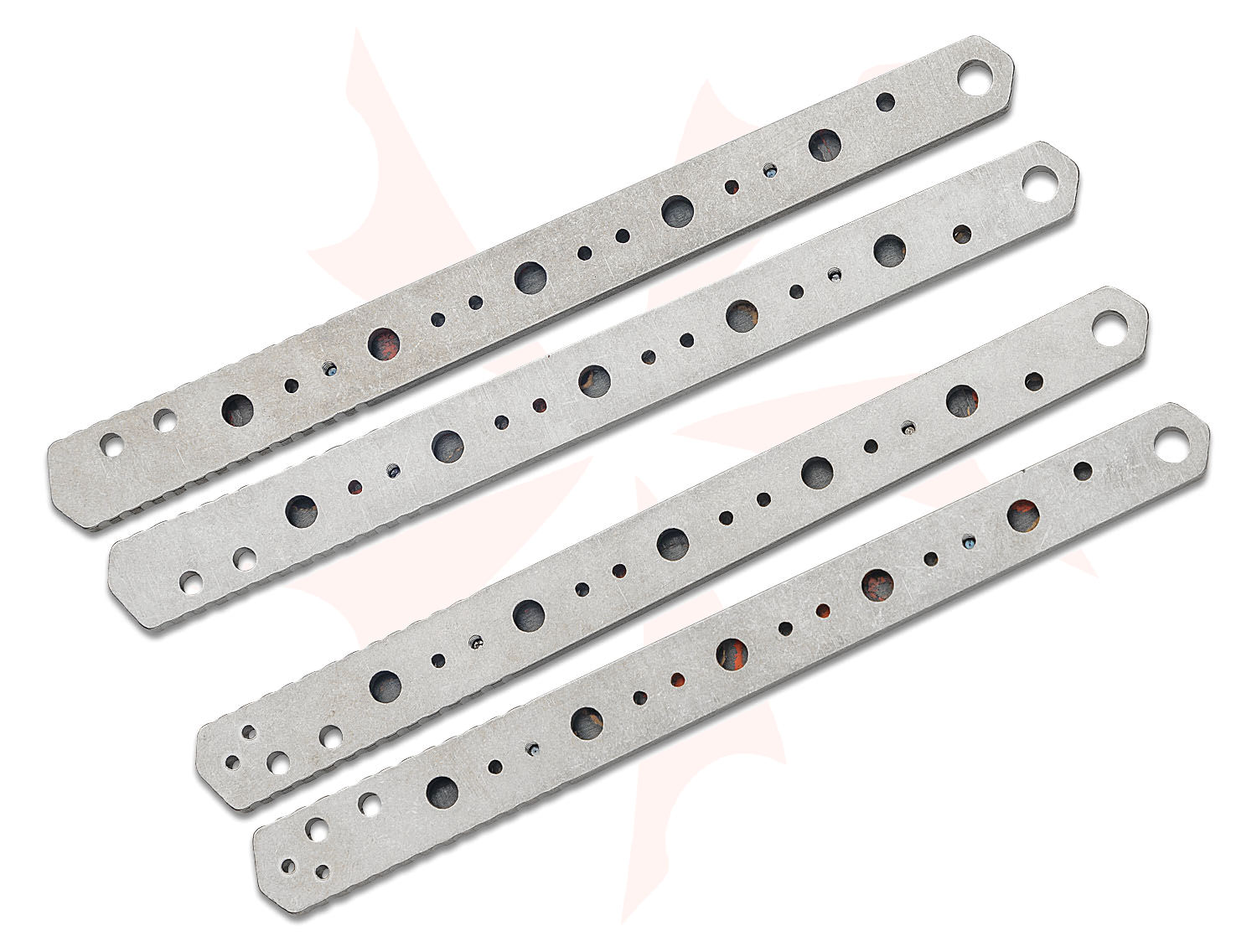 Flytanium Stonewashed Titanium Handles for Kershaw Lucha, Mars Sunset ...