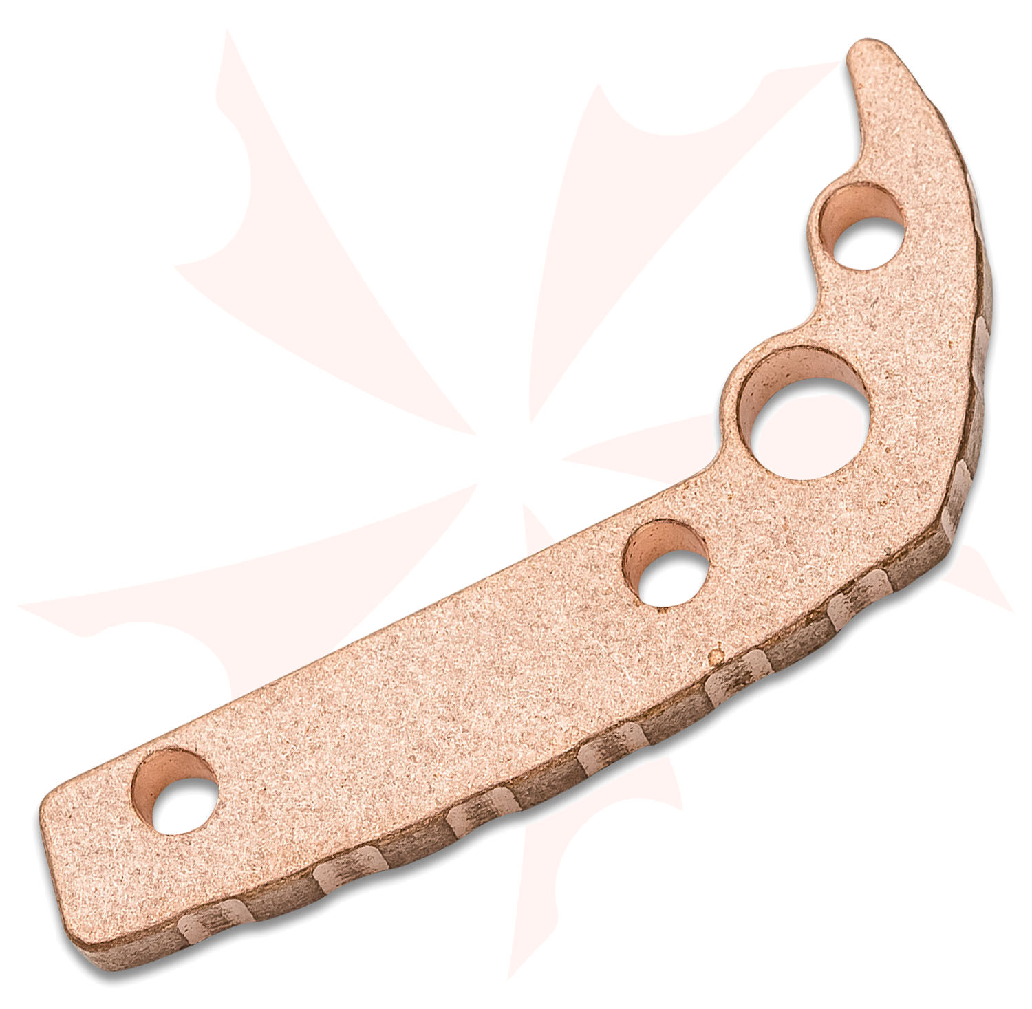 Flytanium Stonewashed Copper Backspacer for Demko AD20.5 - Knife Not ...