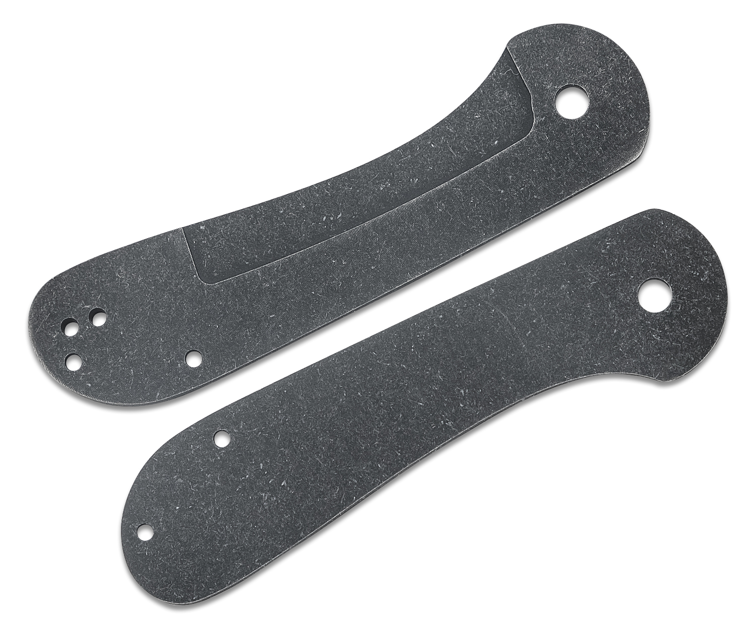 Flytanium Contoured Titanium Scales for CIVIVI Elementum, Stonewashed ...