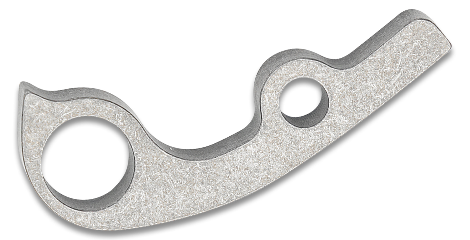 Flytanium Titanium Backspacer for Spyderco Para3 - Stonewashed - Knife Not Included ...