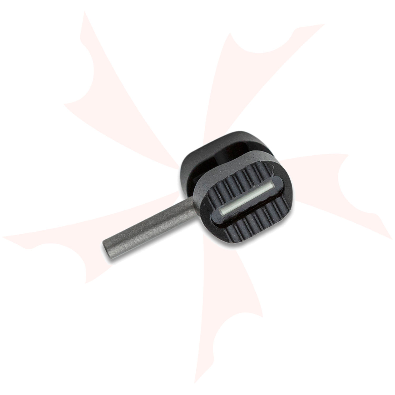 Flytanium Tritium Titanium Ball Cage Lock for Spyderco Manix 2, Black ...