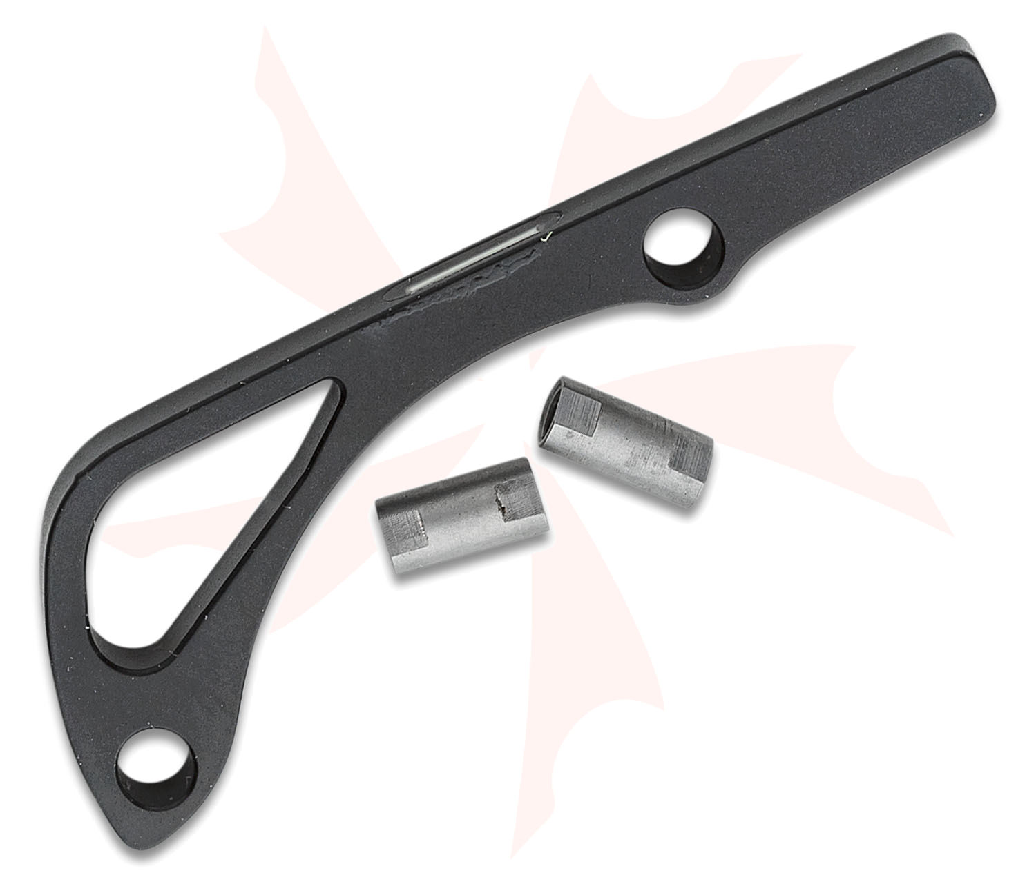 Flytanium Tritium Titanium Backspacer for Benchmade Bugout, Black ...