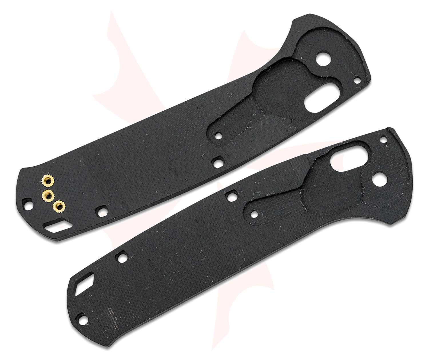 Flytanium G10 Scales for Benchmade Taggedout, Pitch Black, Knife Not Included - KnifeCenter ...