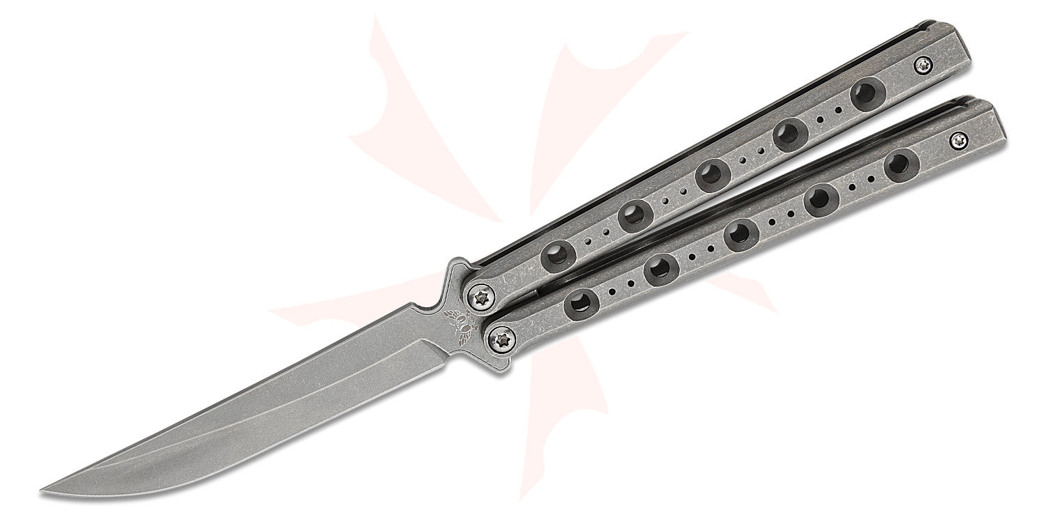 Flytanium Limited Edition FLY One #11 Butterfly Knife 4.25" S35VN ...
