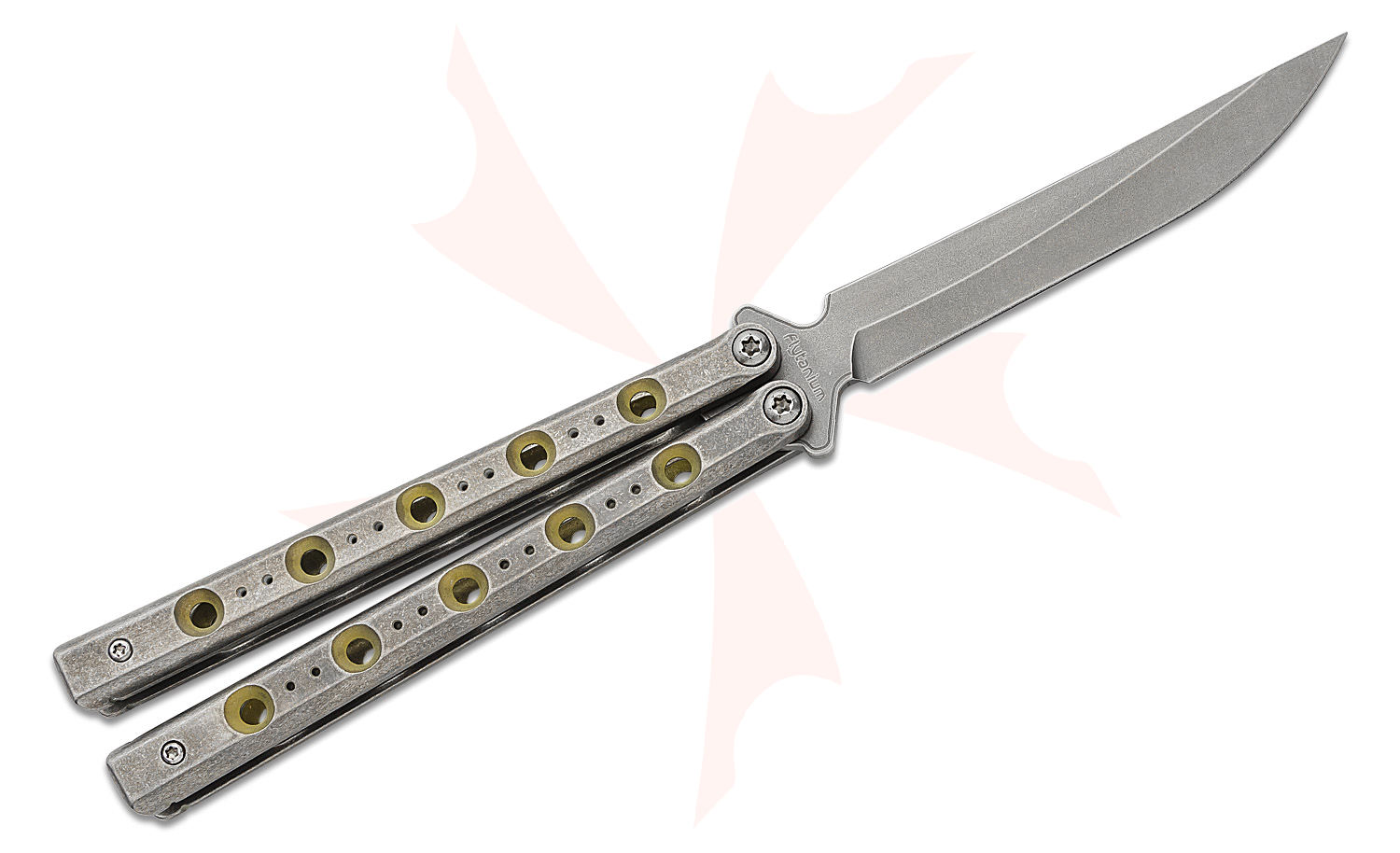 Flytanium Limited Edition FLY One #11 Butterfly Knife 4.25" S35VN ...
