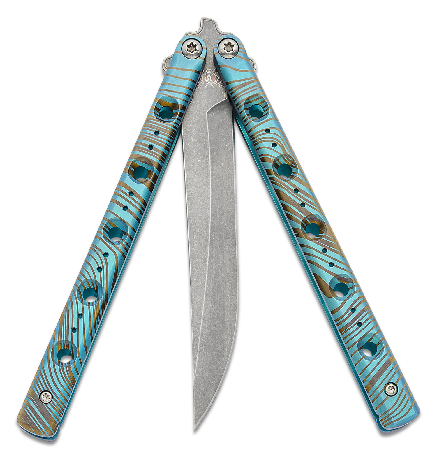 Flytanium Limited Edition FLY One #13 Butterfly Knife 4.25" S35VN ...