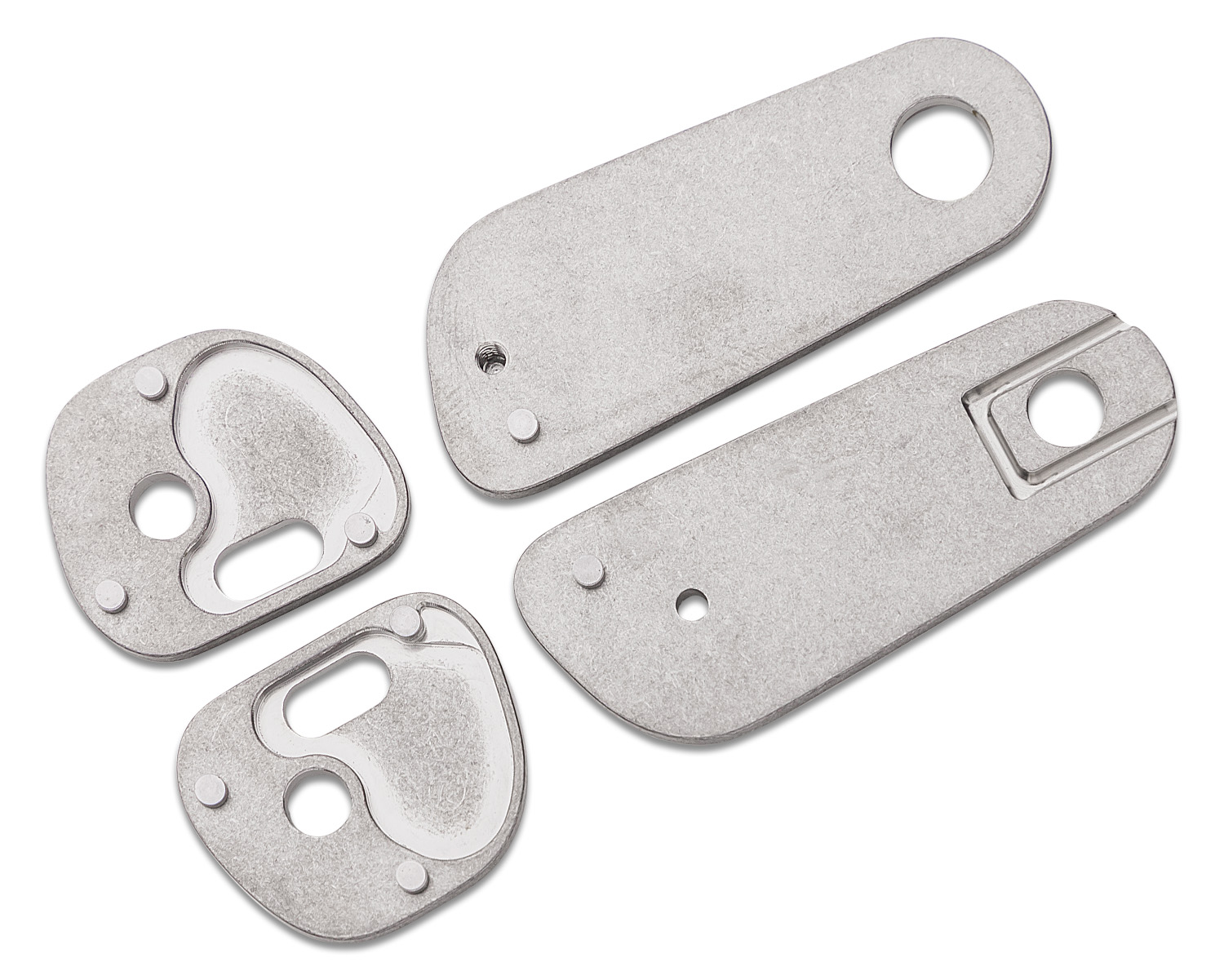 Flytanium Titanium Scales for The James Brand Redstone, Stonewash, Knife Not Included ...