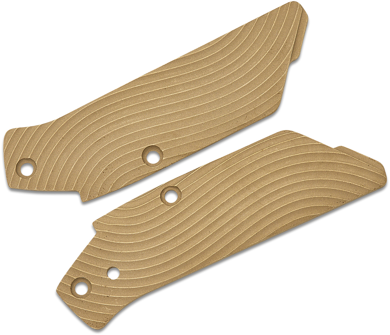 Flytanium Brass Inlays for The Flytanium Arcade, Stonewash, Knife Not ...