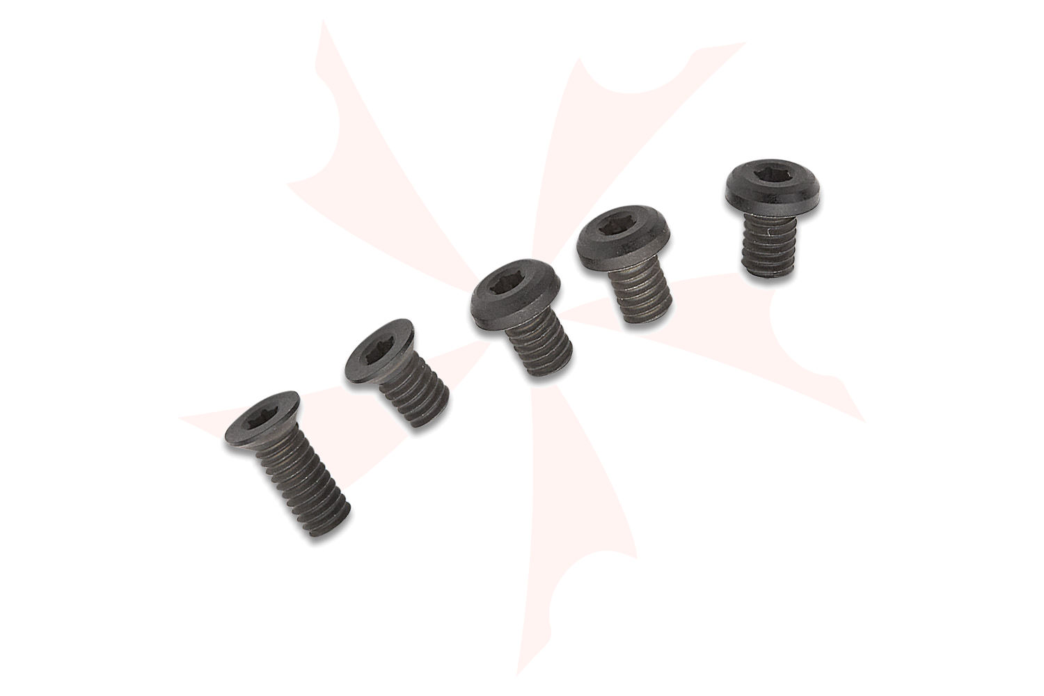 Flytanium Set of 5 Titanium Body Screws for Flytanium Arcade, Black DLC ...