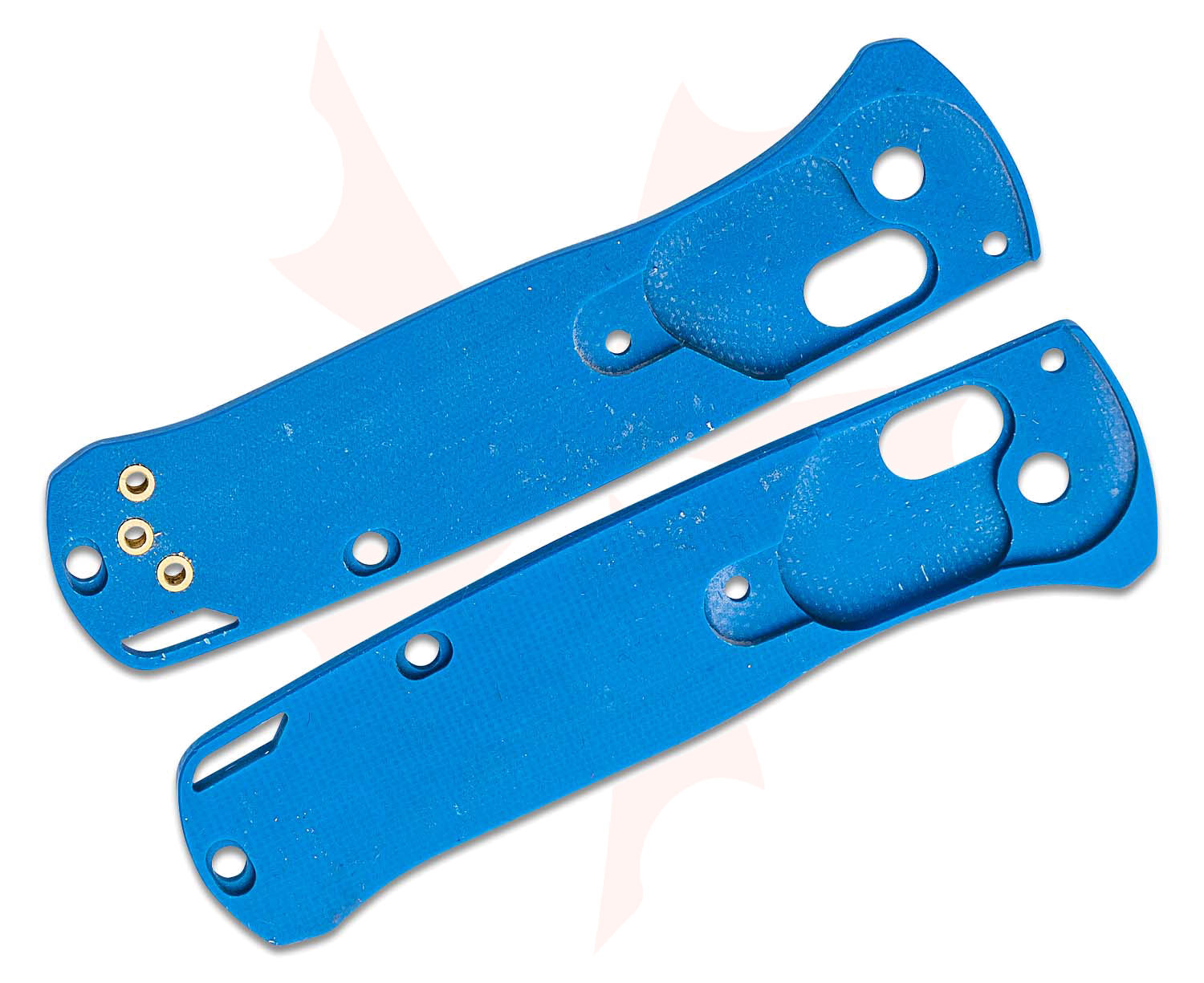 Flytanium Crossfade Blue G10 Scales for Benchmade Mini Bugout, Knife ...