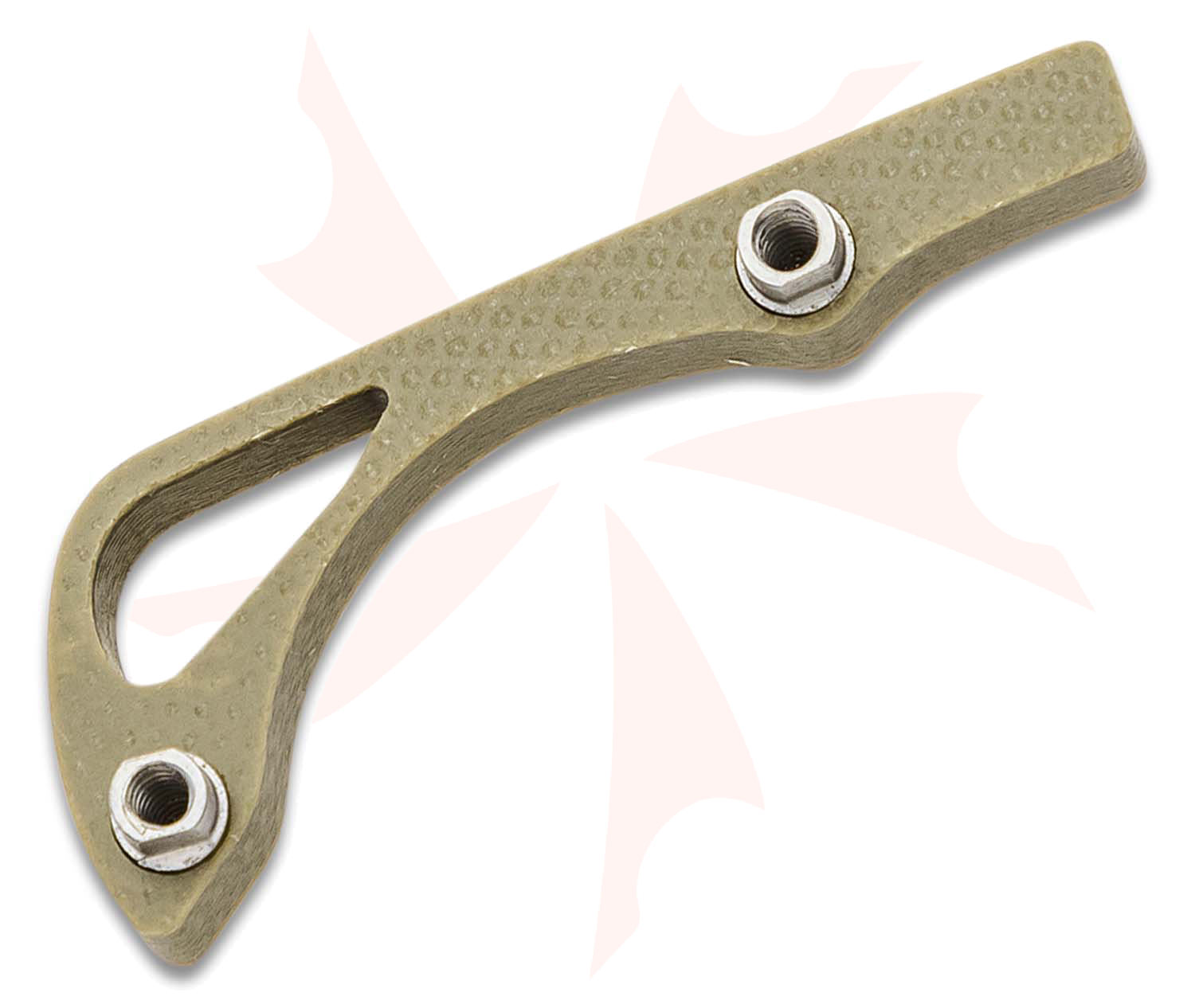 Flytanium OD Green G10 Backspacer for Benchmade Mini Bugout - Knife Not ...