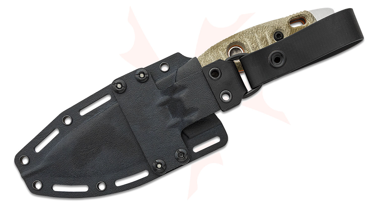 FOBOS Knives Alaris Fixed Blade Knife 4.92" CPM-3V Stonewashed Drop ...