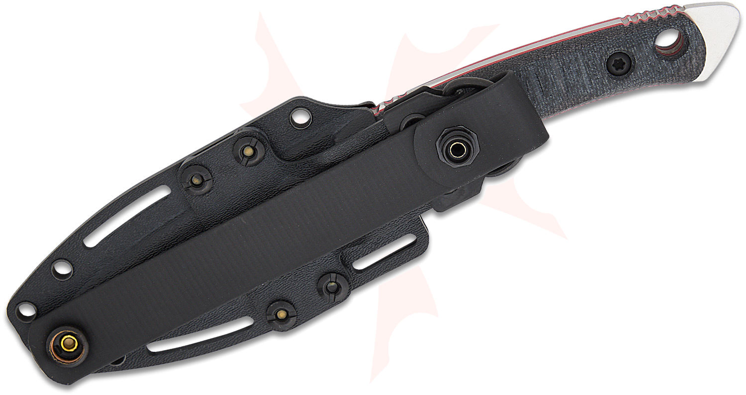 FOBOS Knives Cacula Fixed Blade Knife 4.31" CPM-S35VN Stonewashed Drop ...