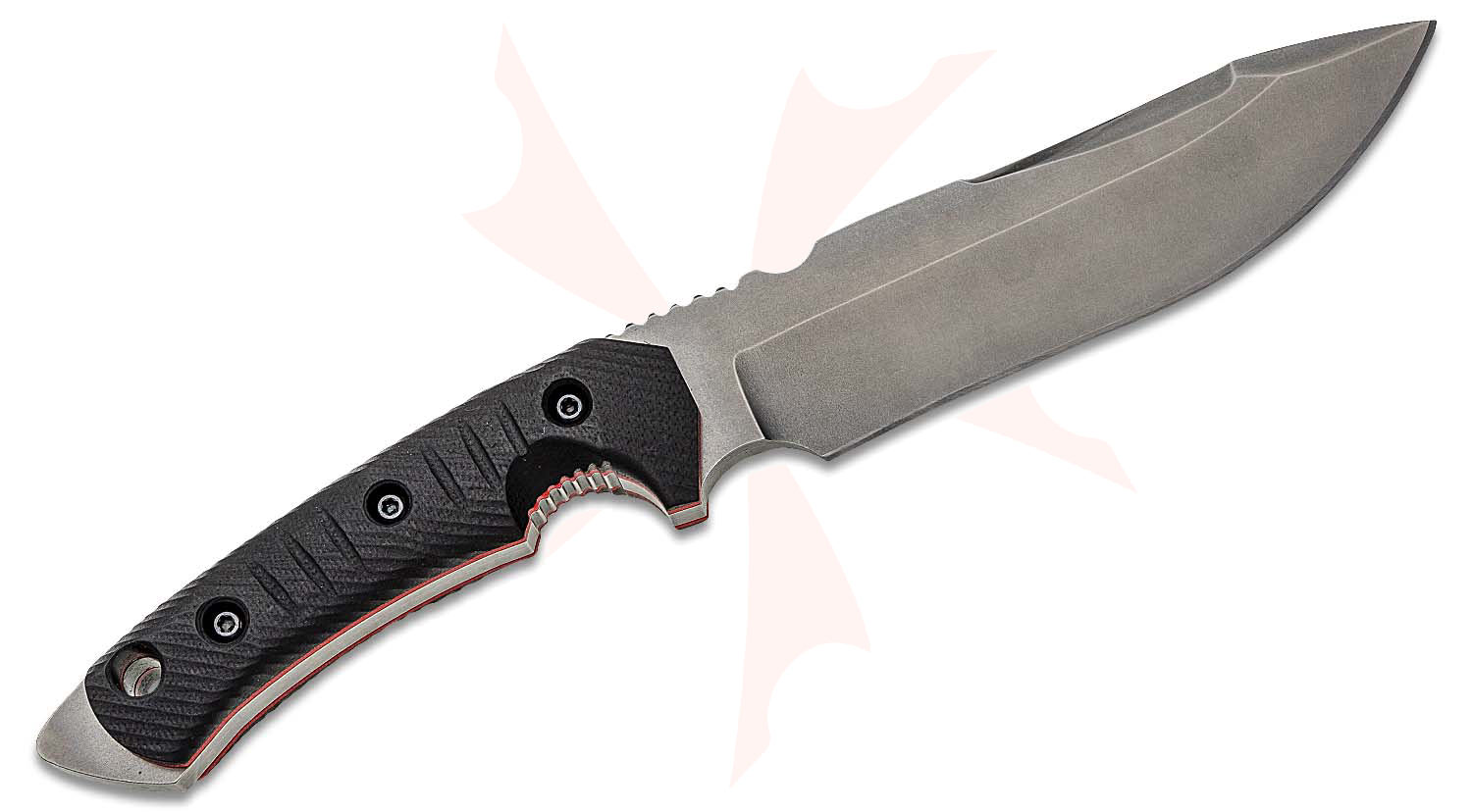 FOBOS Knives Tier 1-C Fixed Blade Knife 6.45" CPM-3V Stonewashed Drop ...