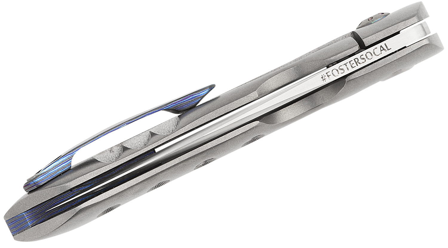 Foster So Cal Custom Lil' Anchovy Folding Knife 2.7" 6K Stellite Hand ...