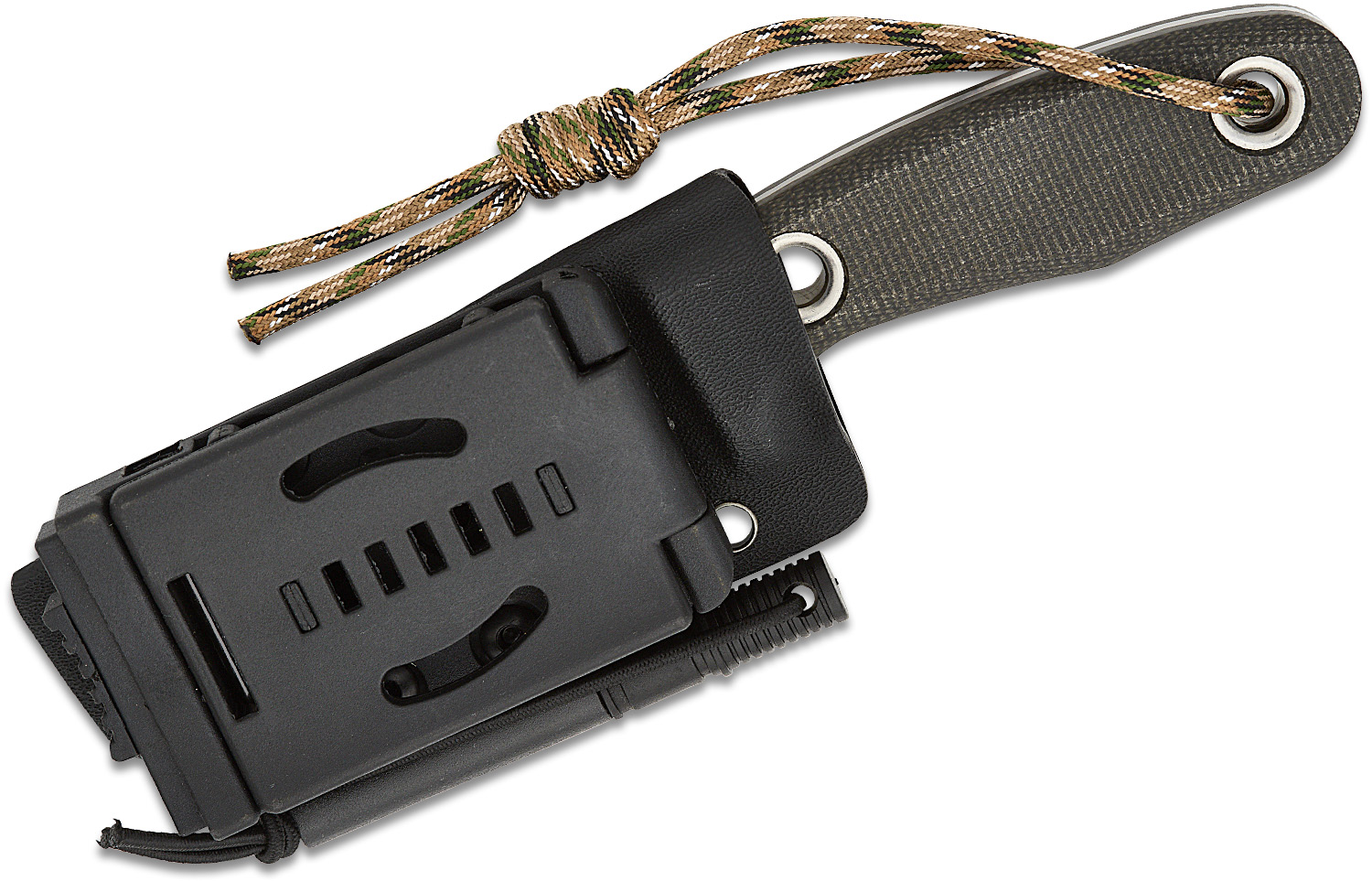 Fox BlackFox BF-731 Viator Fixed Blade Knife 3.54" D2 Satin Drop Point ...