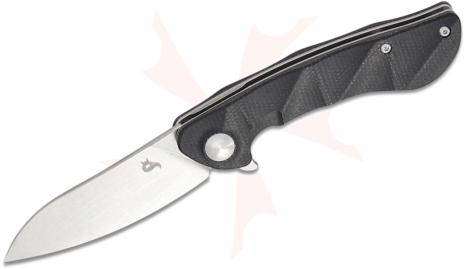 Fox BlackFox BF-771 MB Dripper Flipper Knife 2.95" VG10 Stonewashed ...