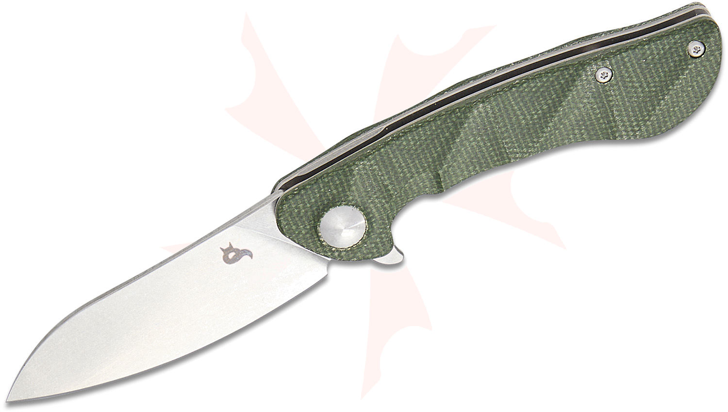 Fox BlackFox BF-771 MOD Dripper Flipper Knife 2.95" VG10 Stonewashed ...