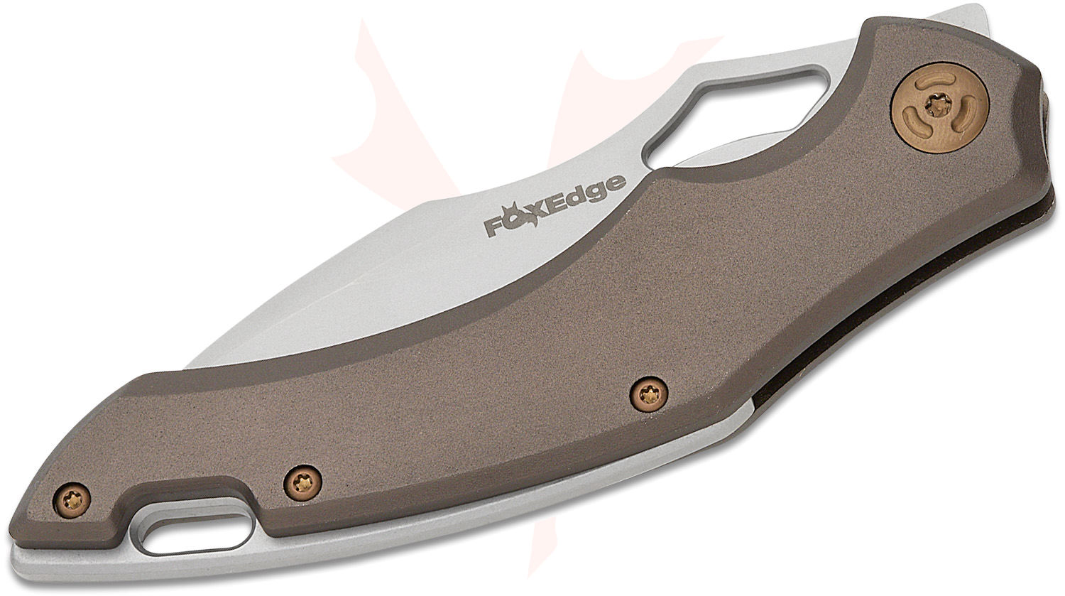 Fox Edge FE-031 Denis Simonutti Sparrow Liner Lock Folding Knife 3.15 ...