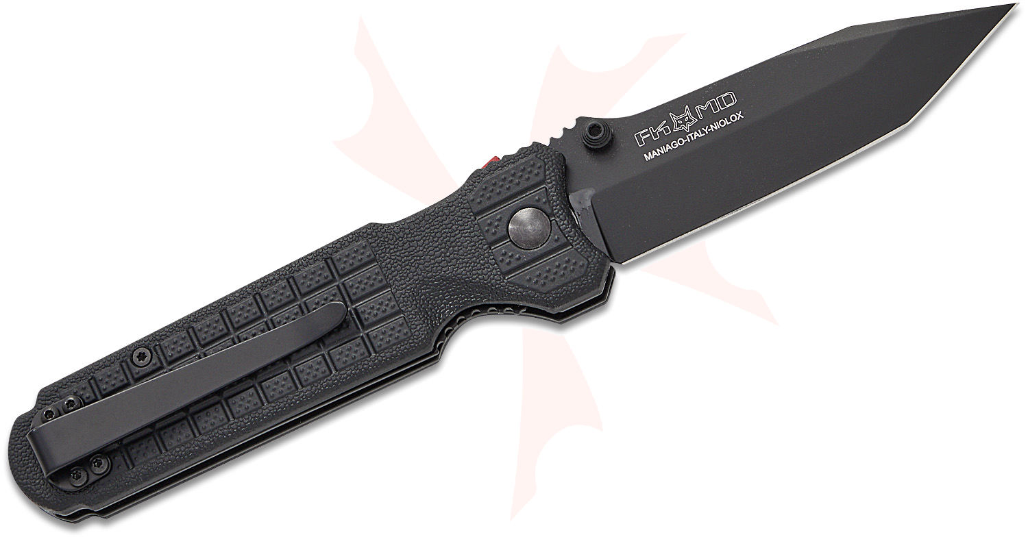 Fox FKMD FX-449 B Predator Evolution Liner Lock Folding Knife 3.54 ...