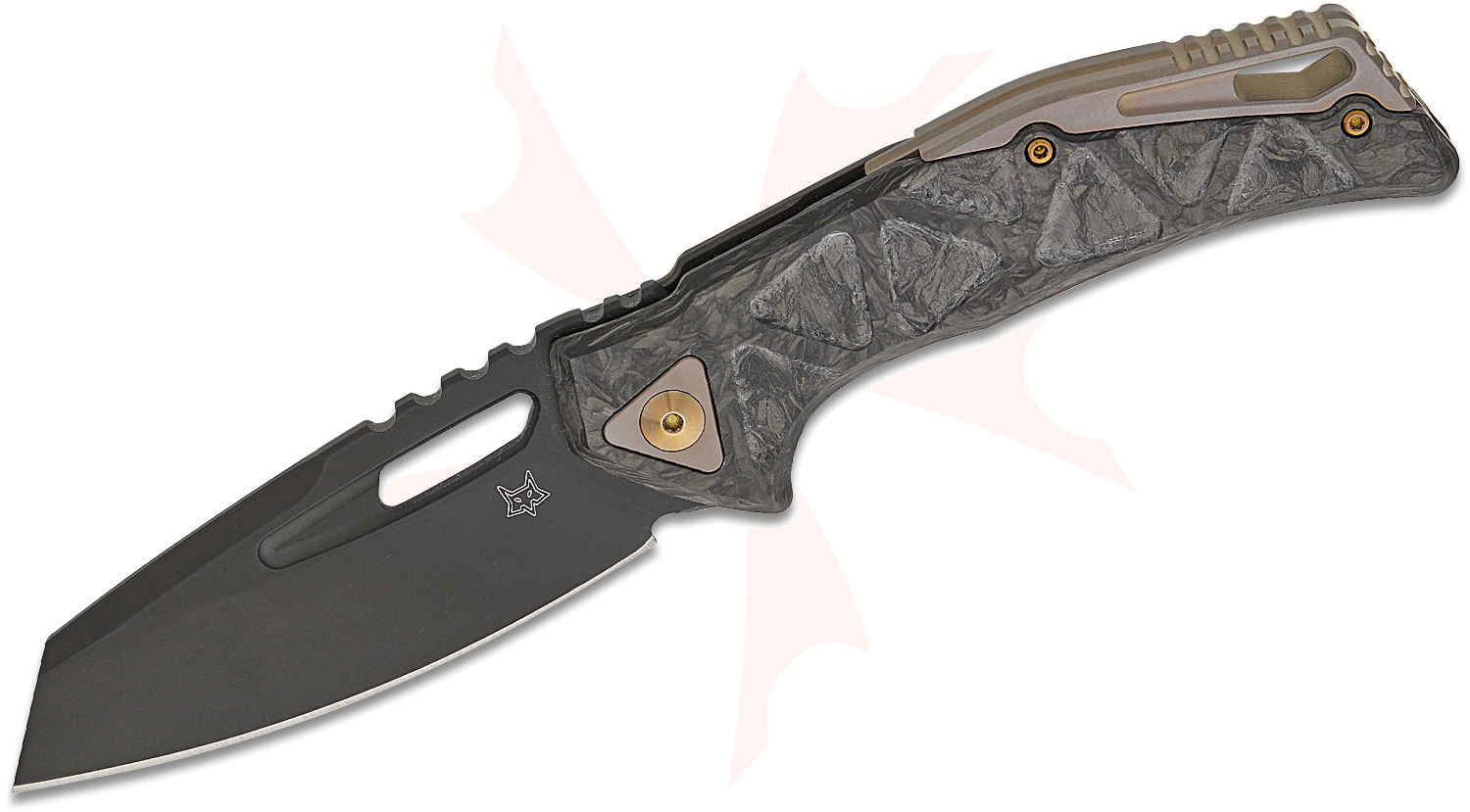 Fox FX-552 ALCF Stefan Merk Kronos Frame Lock Flipper Knife 3.54" CPM ...