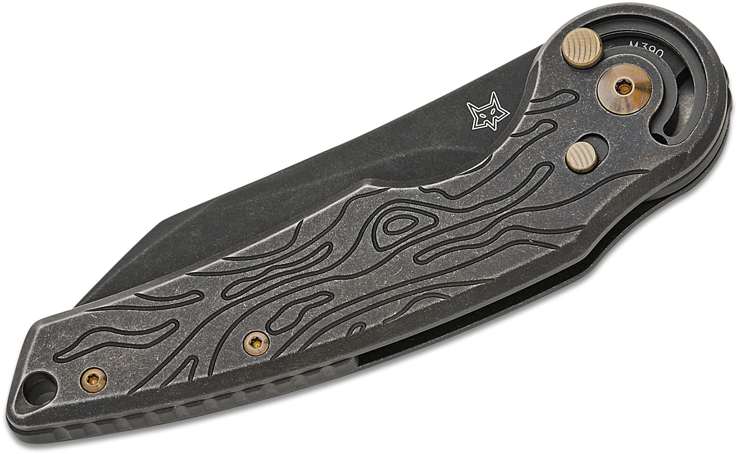 Fox FX-555 TIBR Denis Simonutti Jupiter Radius Button Lock Folding ...