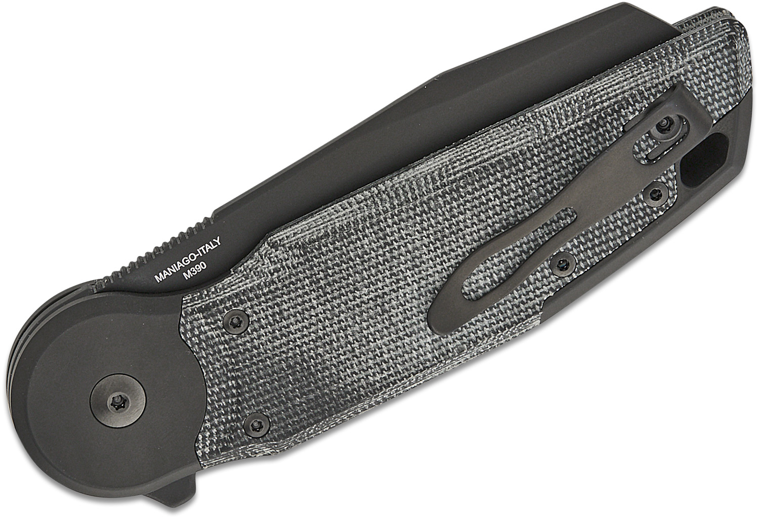 Fox FX-556 A2 Metamorphosis Radius Button Lock Flipper Knife 3.31" M390 ...