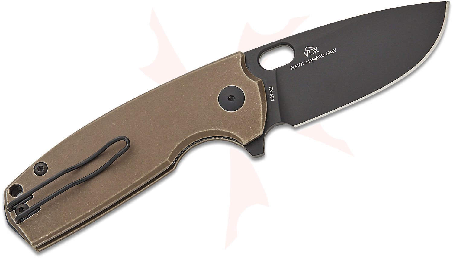 Fox FX-604 ALBR Jesper Voxnaes Core Liner Lock Flipper Knife 3.15 ...