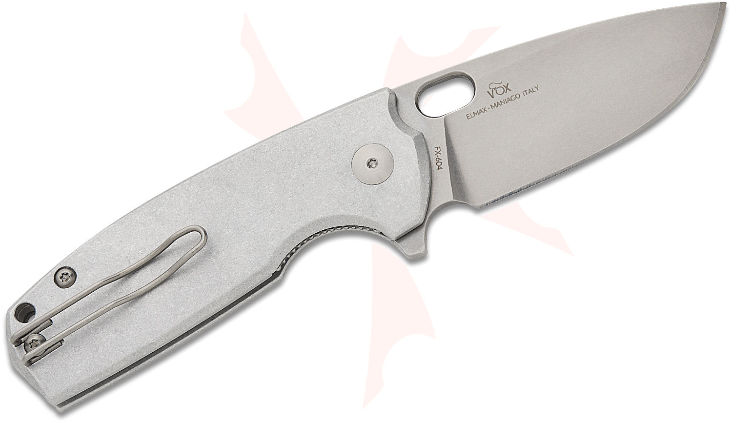 Fox FX-604 ALSW Jesper Voxnaes Core Liner Lock Flipper Knife 3.15 ...