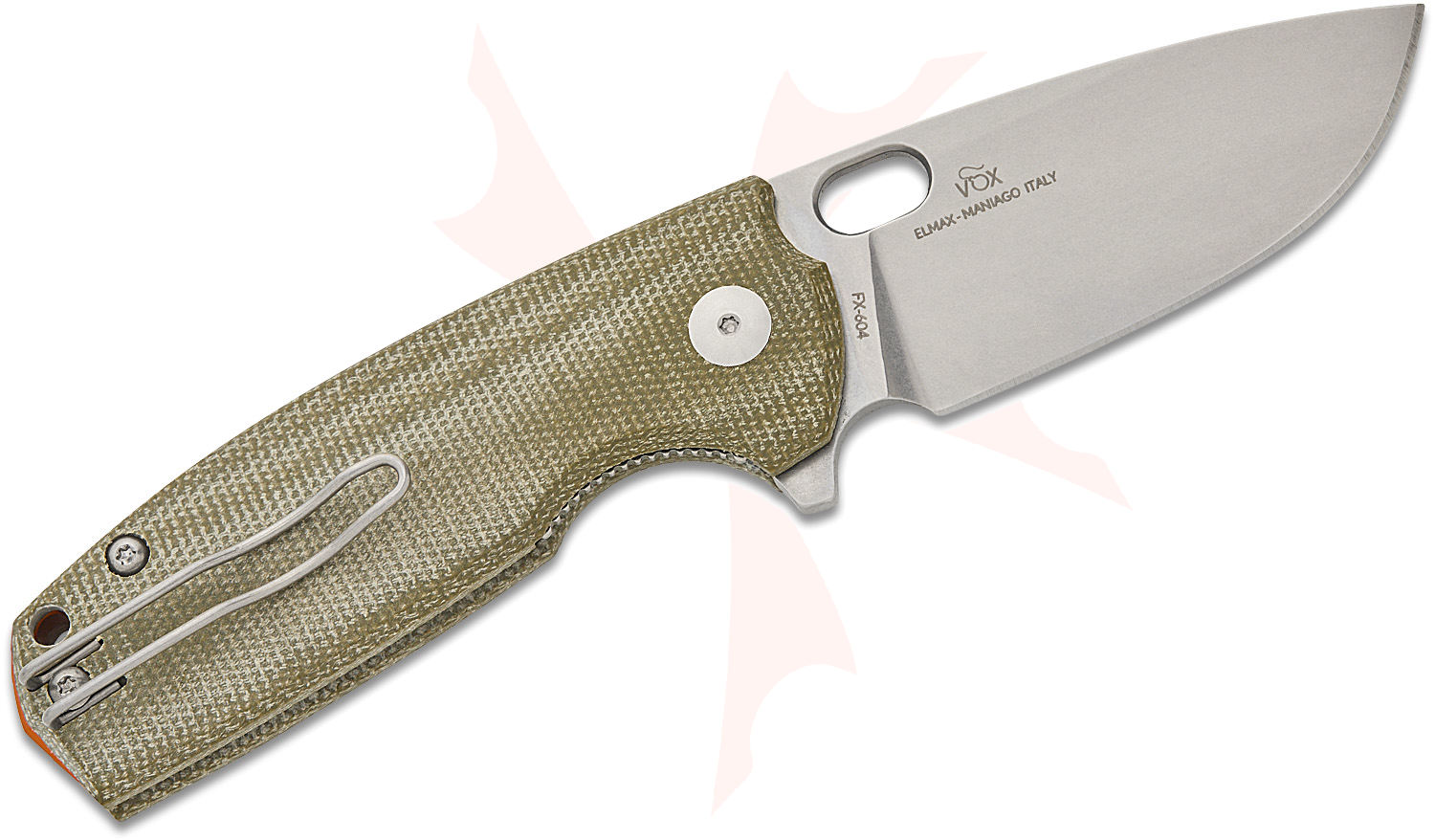 Fox FX-604 MFG Jesper Voxnaes Core Liner Lock Flipper Knife 3.15" Elmax ...