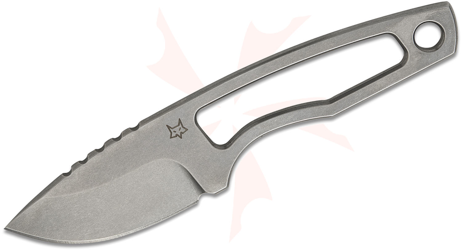 Fox FX-626 KS Short Fixed Blade Knife 2.36" Niolox Stonewashed Drop ...