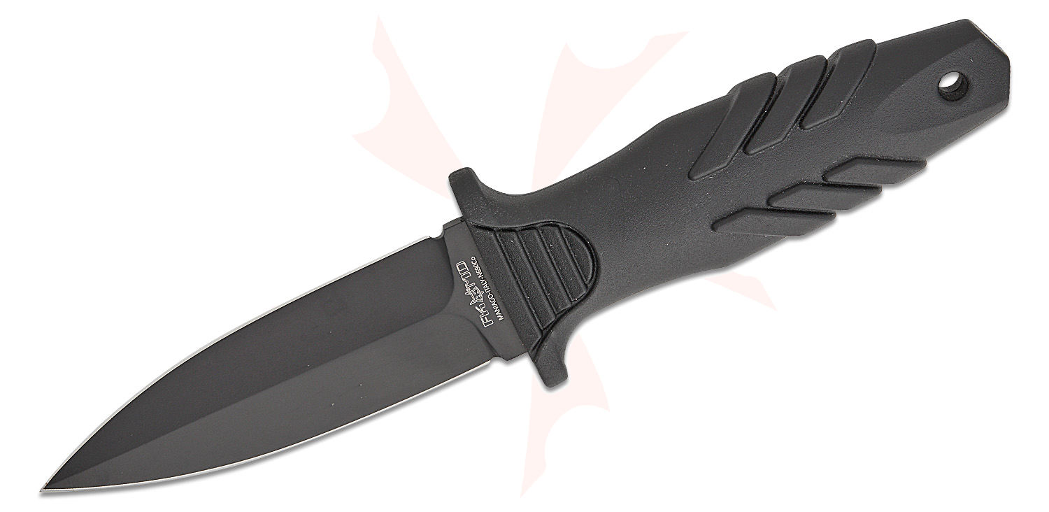 Fox FX-647 AF FKMD Tactical Elementum Dagger Fixed Blade 3.94" N690Co ...