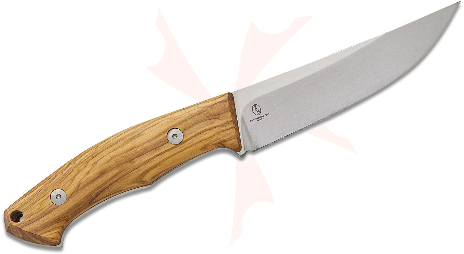 Fox FX-649 OL Fenix Fixed Blade Knife 4.72" Niolox Satin Straight Back ...