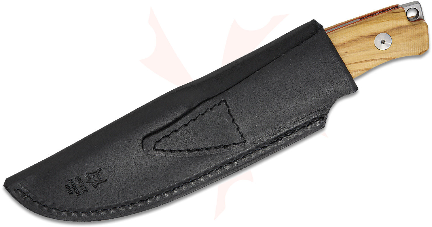 Fox FX-662 OL Rifle Series Receiver Fixed Blade Knife 4.21" Becut Satin ...