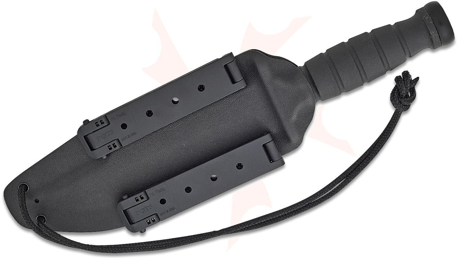 Fox FX-689 B Defender Fixed Blade Knife 7.38 N690Co Black Top Shield ...