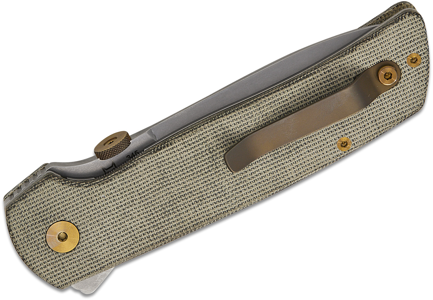 Fox FX-ATC-OG01 MOD Bob Terzuola Original Gangster Liner Lock Flipper Knife 3.75" CPM-MagnaCut ...