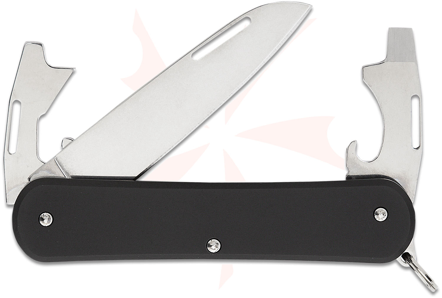 Fox Knives FX-VP130-3 BK Vulpis 3 Multi-Tool, N690 Blade, Black ...